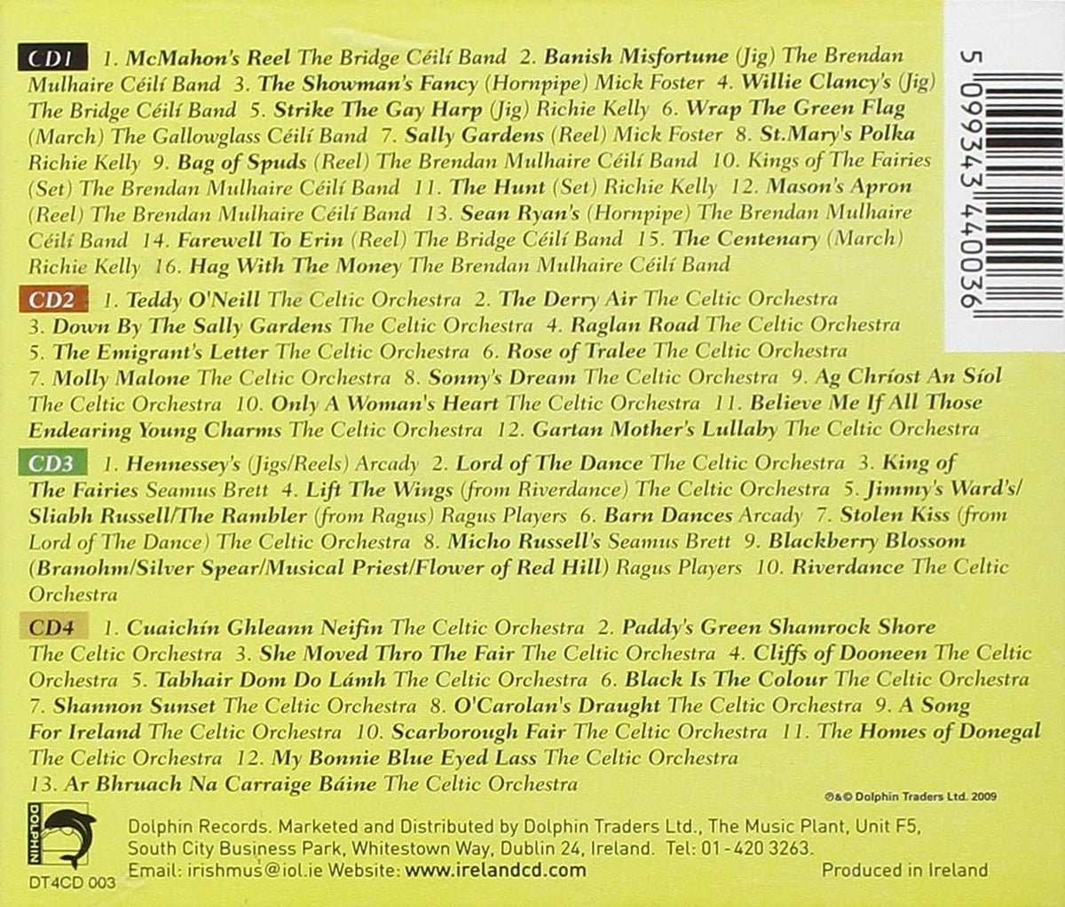 Irish Rhythms & Celtic Dance[X 4CD] – Cool Discs Music