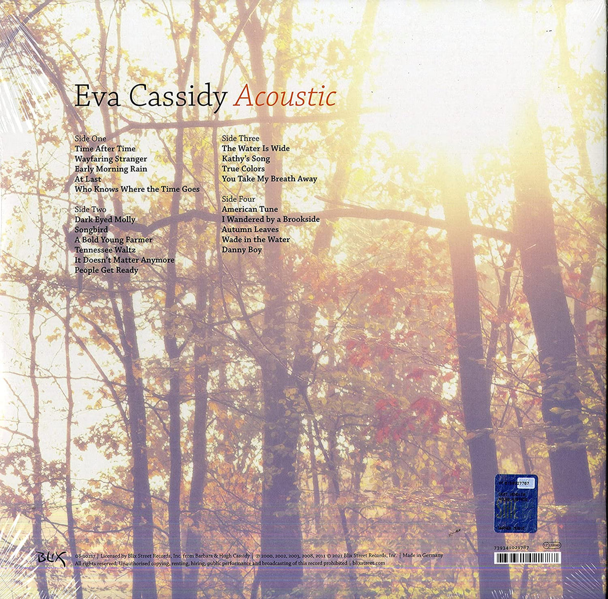 Eva Cassidy Acoustic Cool Discs Music