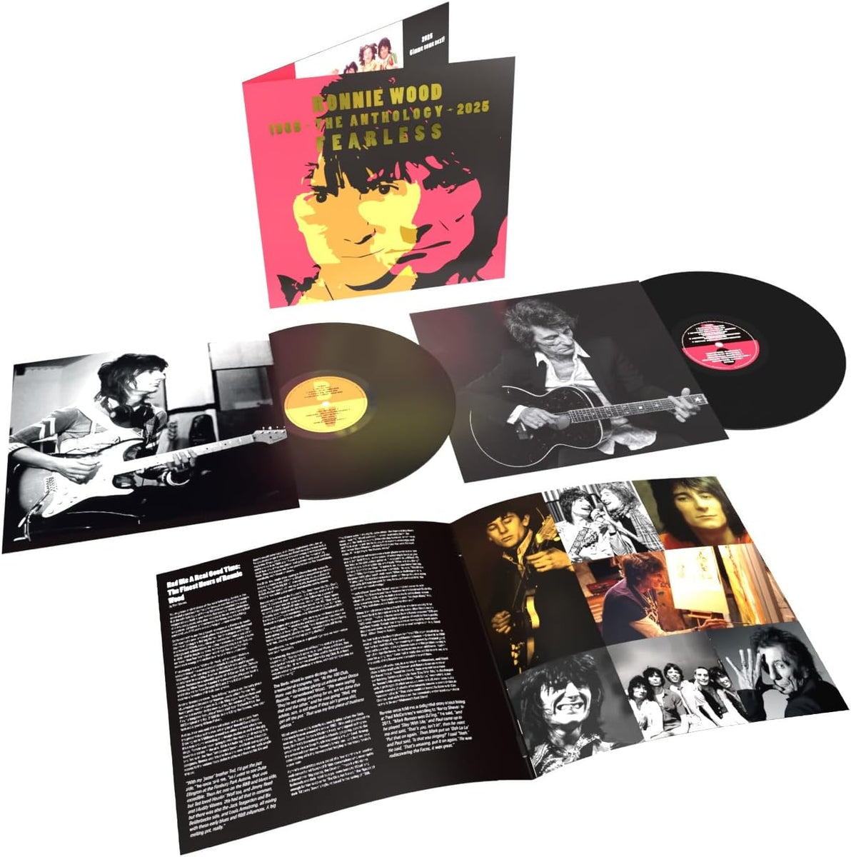 RONNIE WOOD - FEARLESS ANTHOLOGY: 1965-2025 – Cool Discs Music
