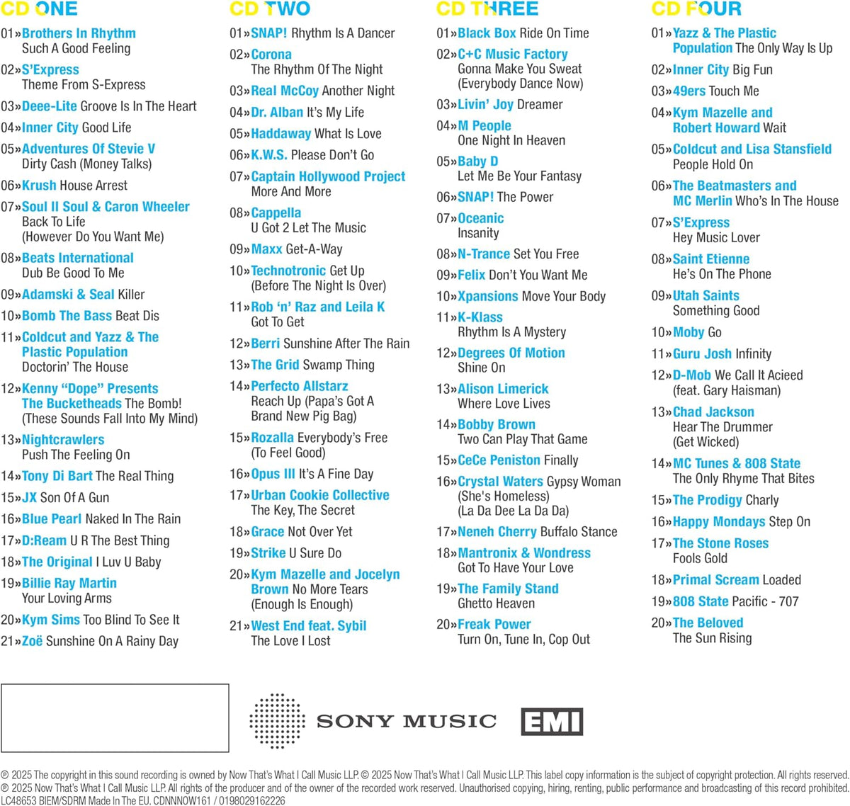 NOW THAT'S WHAT I CALL AN ERA: 1988-1995 – Cool Discs Music