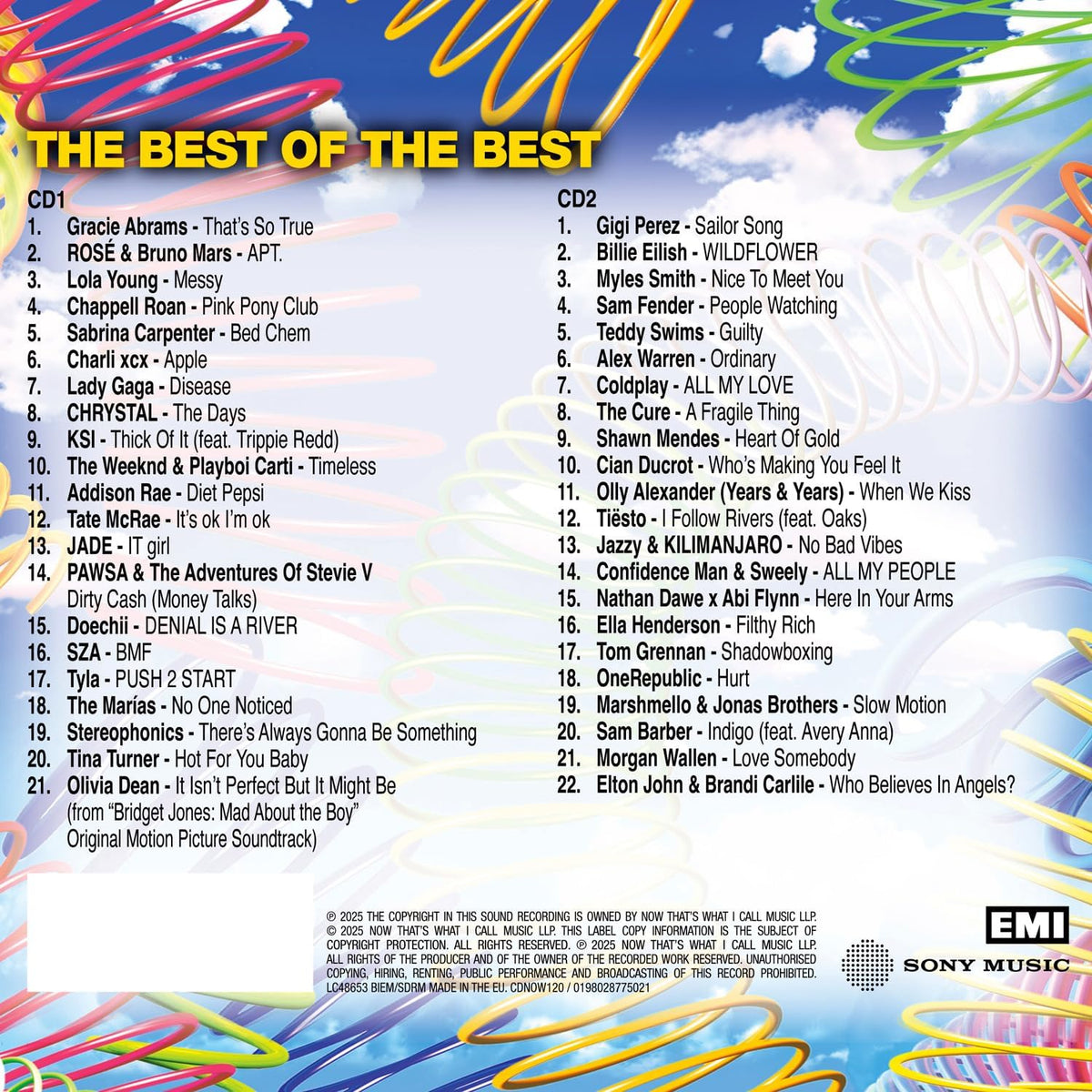 NOW THAT'S WHAT I CALL MUSIC 120 [CD] – Cool Discs Music