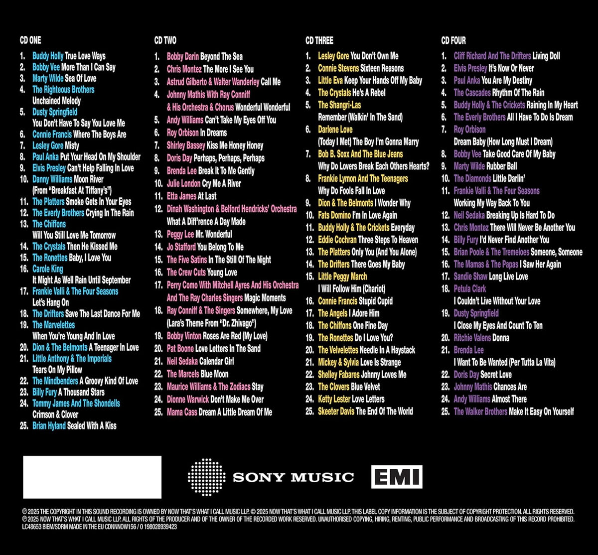 NOW THAT'S WHAT I CALL JUKEBOX CLASSICS [CD] – Cool Discs Music