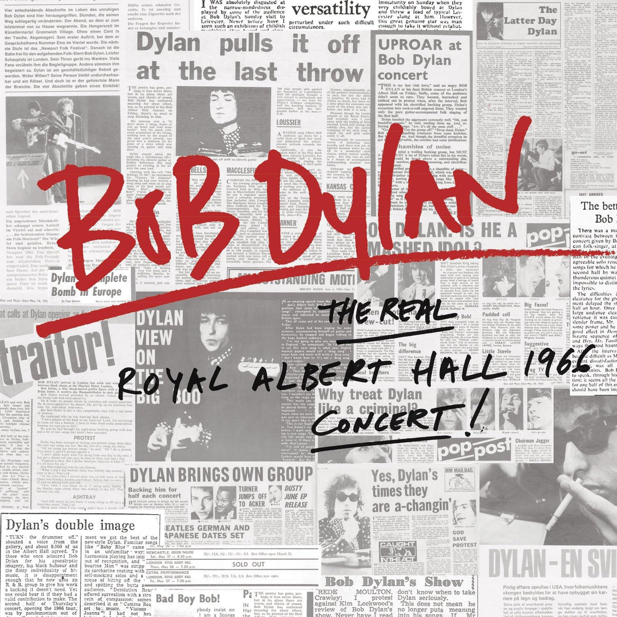 BOB DYLAN The Real Royal Albert Hall 1966 Concert[VINYL] – Cool Discs Music