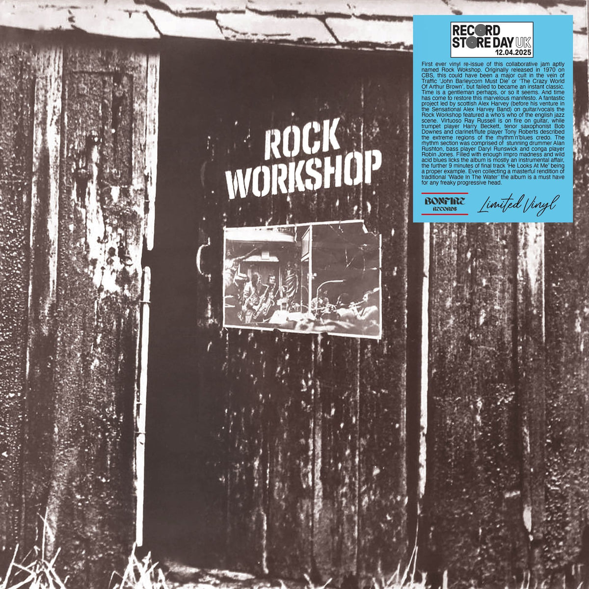 ROCK WORKSHOP - ROCK WORKSHOP [VINYL] – Cool Discs Music