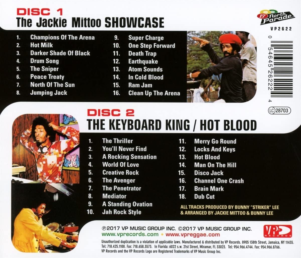 Jackie Mittoo - The Jackie Mittoo Showcase – Cool Discs Music